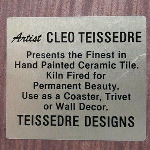 Cleo Teissedre | Art | Cleo Teissedre Handpainted Southwestern Ceramic ...